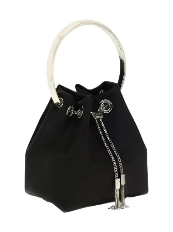 JIMMY CHOO Bon Bon Bucket Bag - Black