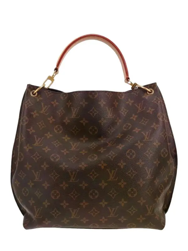 LOUIS VUITTON Metis Monogram Tote Bag - Brown