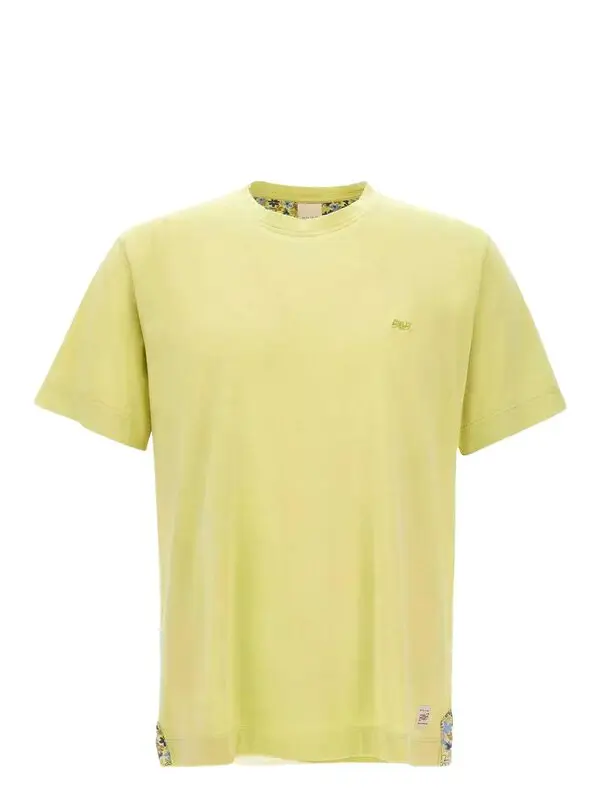 BOB Beach Embroidered-logo T-shirt - Green