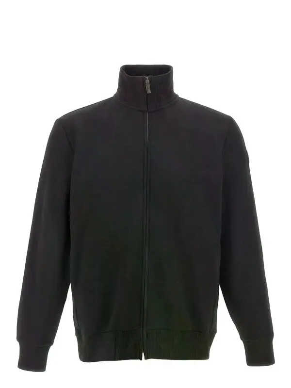 COLMAR Zip-up High-neck Sweater - Black