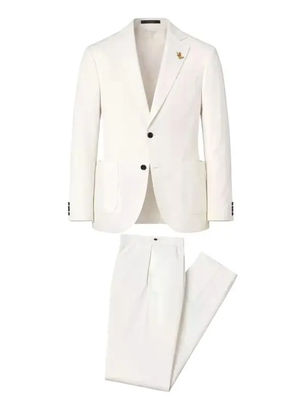 TOMBOLINI Single-breasted Suit - White