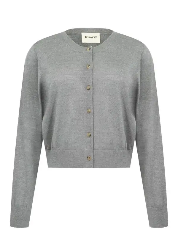 Khaite Tansy Cardigan - Grey