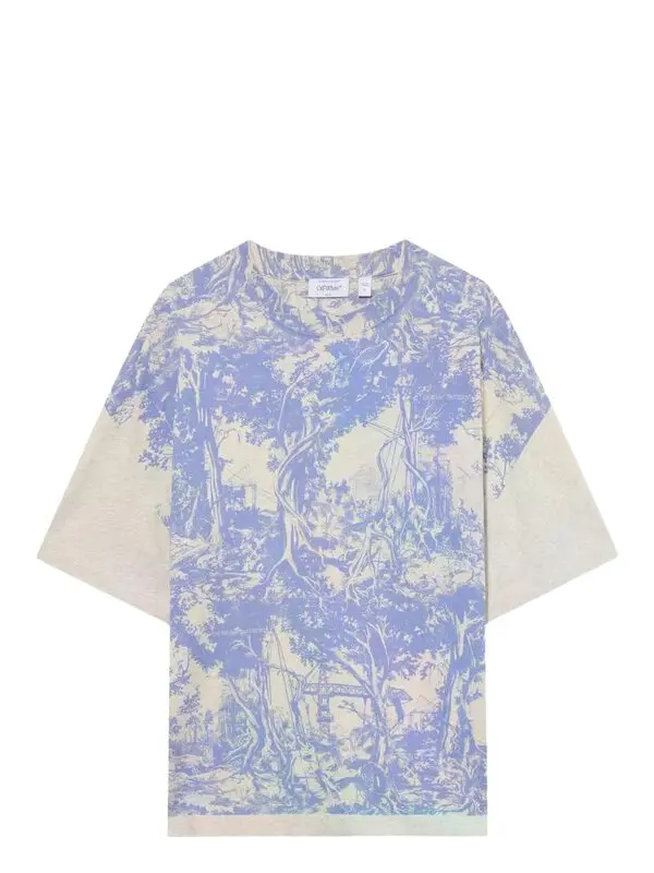 Off-White City Nature Skate Short Sleeve T-shirt - Neutrals