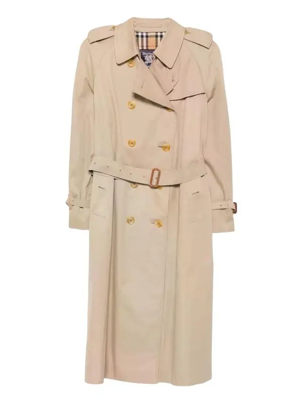 Burberry Double-breasted Trench Coat - Neutrals