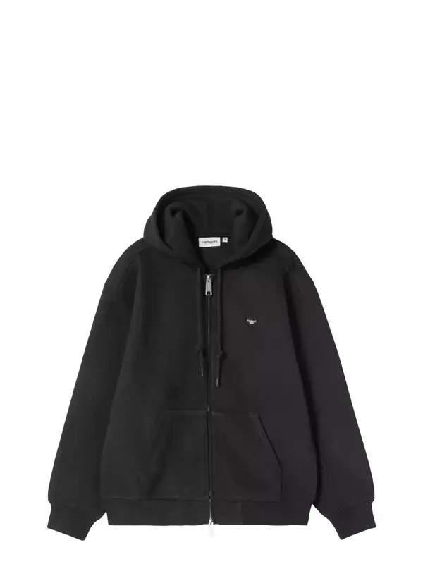 Carhartt Work In Progress Hooded Heart Patch Jacket - Black