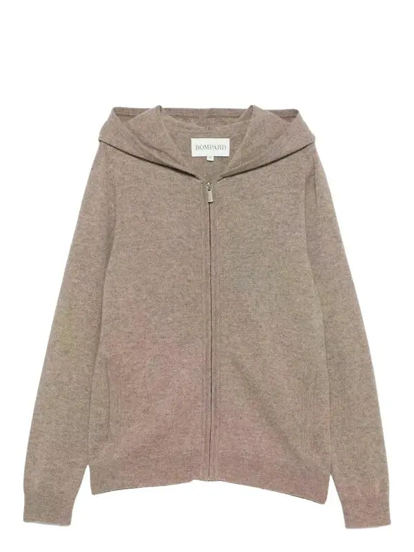 Eric Bompard Zip-fastening Hoodie Cardigan - Brown