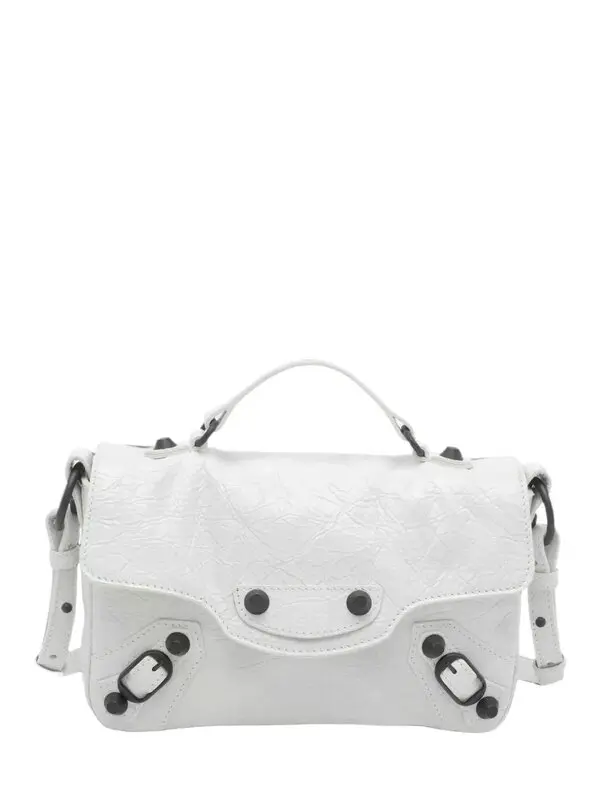 Balenciaga Nano Le City Crossbody Bag - White