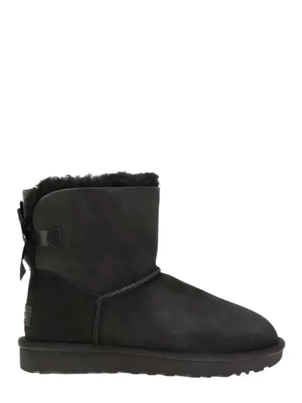 UGG Mini Bailey Bow Ii Ankle Boots - Black