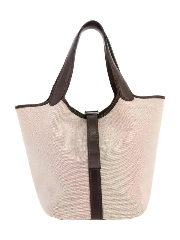 Hermès 2003 18 Picotin Handbag - Neutrals