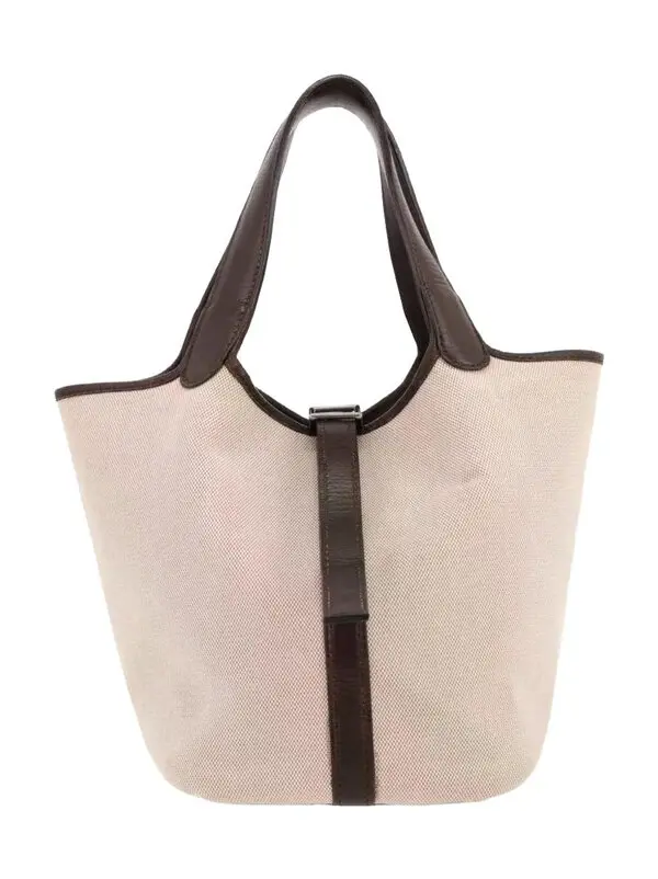 Hermès 2003 18 Picotin Handbag - Neutrals