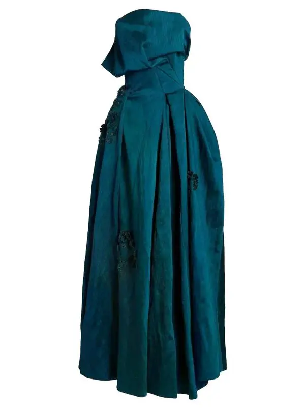 Erdem Embroidered Textured Gown - Blue