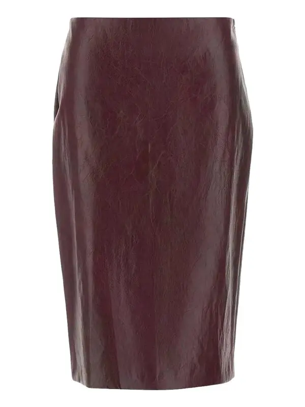 Marella Biada Midi Skirt - Red