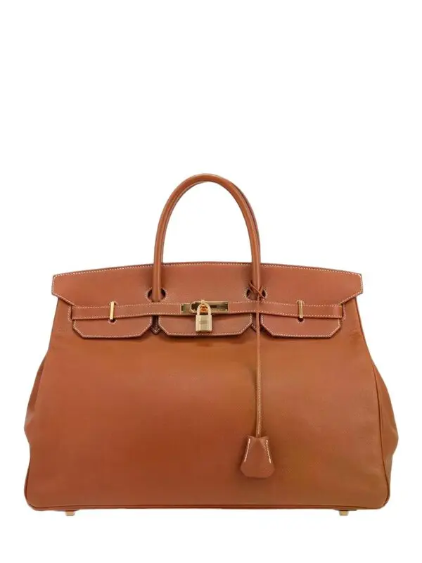 Hermès 1996 40 Birkin Handbag - Brown