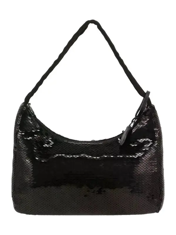 Prada Sequin-embellished Tote Bag - Black