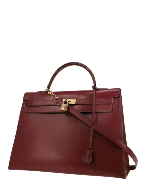Hermès 1970's 35 Kelly Tote Bag - Red