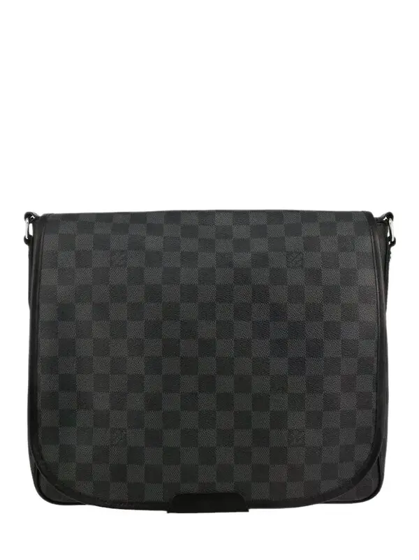 LOUIS VUITTON Daniel Damier Graphite Messenger Bag - Black
