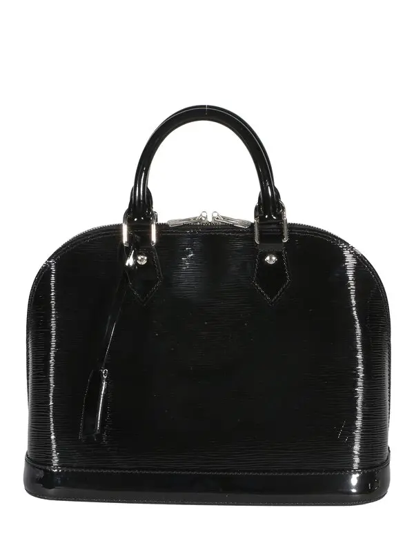 LOUIS VUITTON Epi Electric Alma Pm Handbag - Black