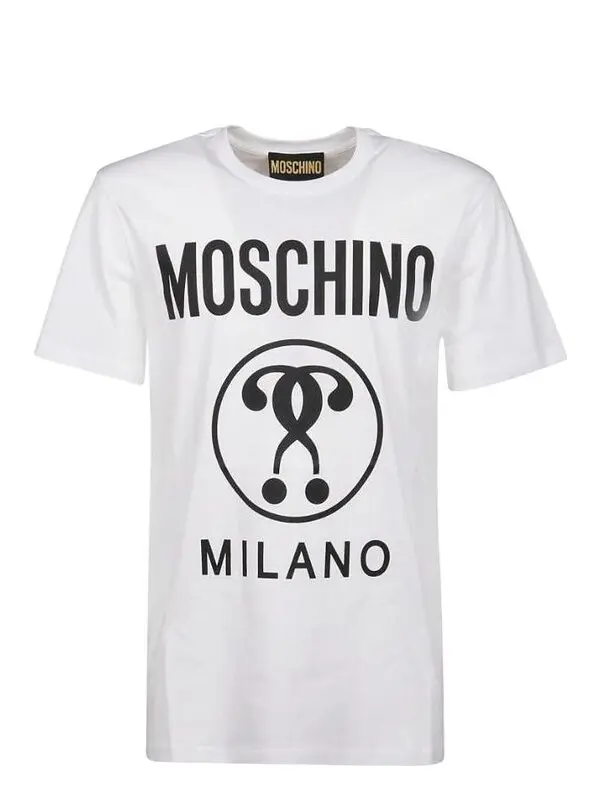 Moschino Printed T-shirt - White