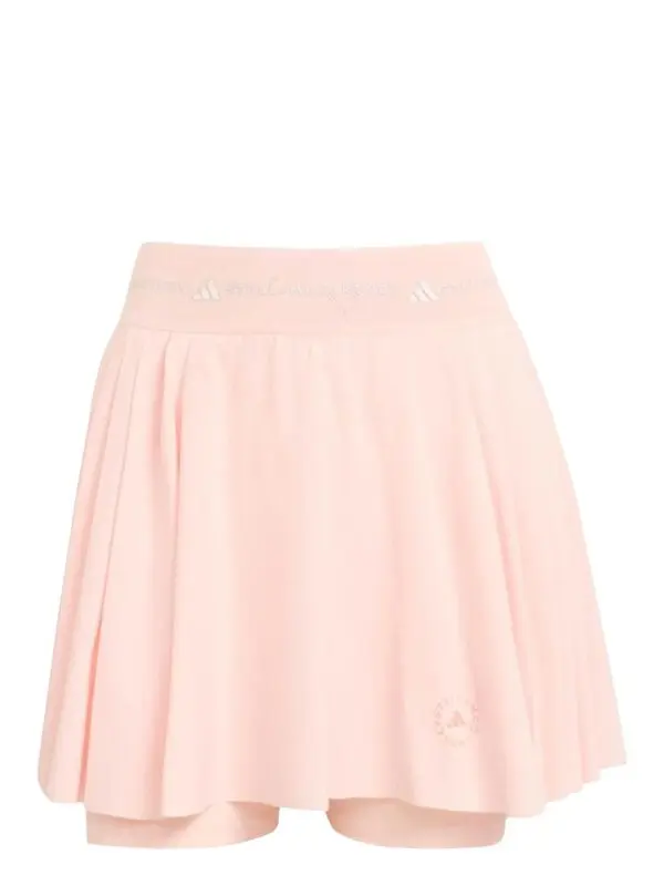 Adidas By Stella McCartney Pleated Mini Skirt - Pink