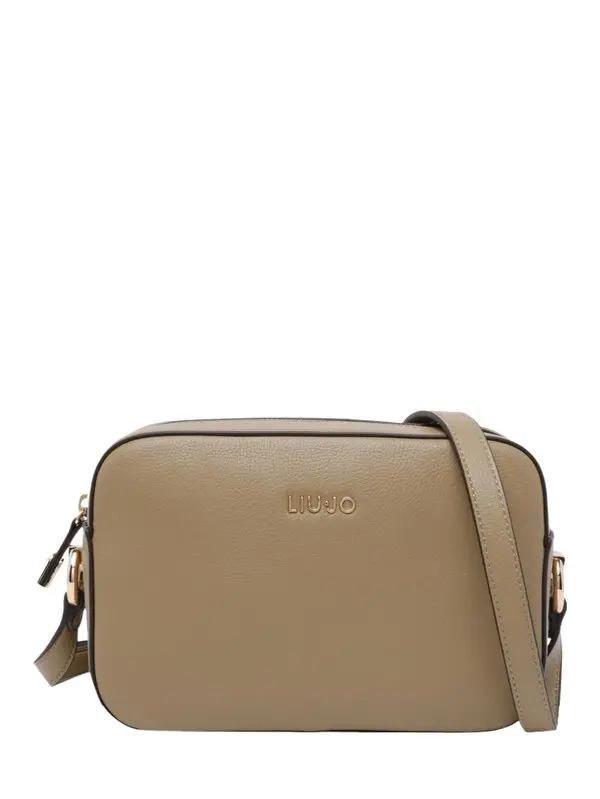 Liu Jo Logo Embossed Shoulder Bag - Brown
