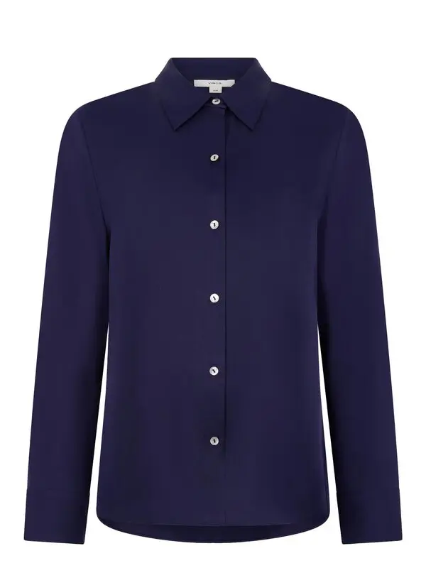 Vince Slim Fit Classic Shirt - Black