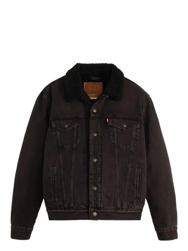 LEVI'S Type Iii Sherpa Trucker Jacket - Black