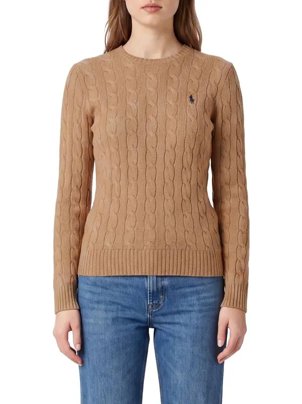 Polo Ralph Lauren Cable Knit Sweater - Beige