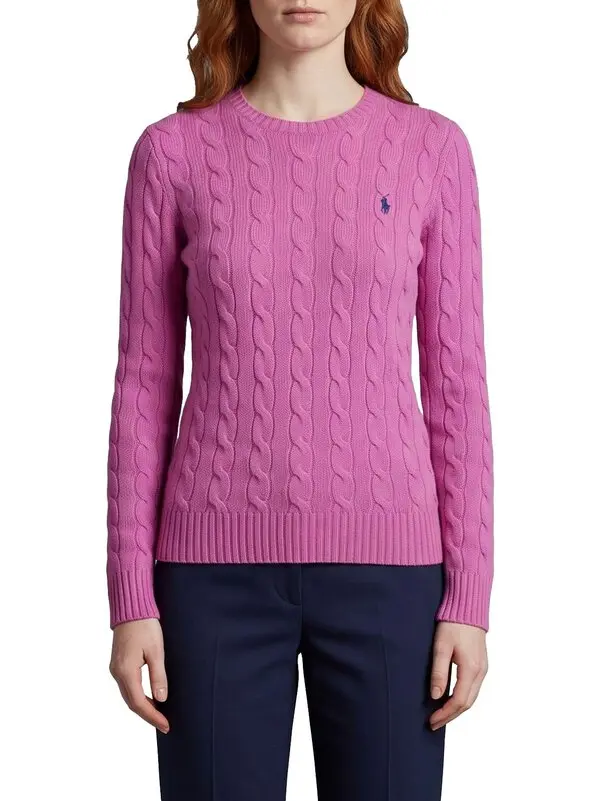 Polo Ralph Lauren Cable Knit Sweater - Pink