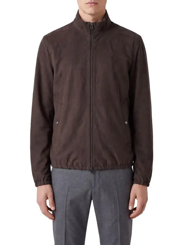 Herno Zip-up Jacket - Brown