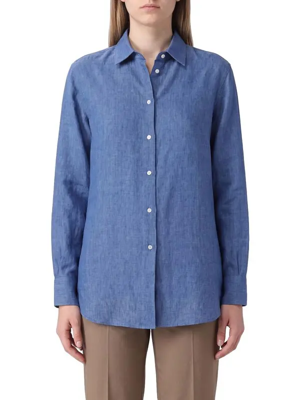 RÓHE Classic Collar Shirt - Blue