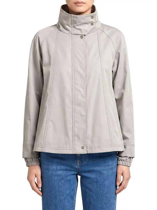 Herno Stand Collar Jacket - Grey
