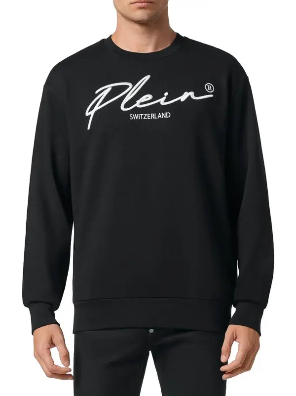 Philipp Plein Crewneck Sweatshirt - Black