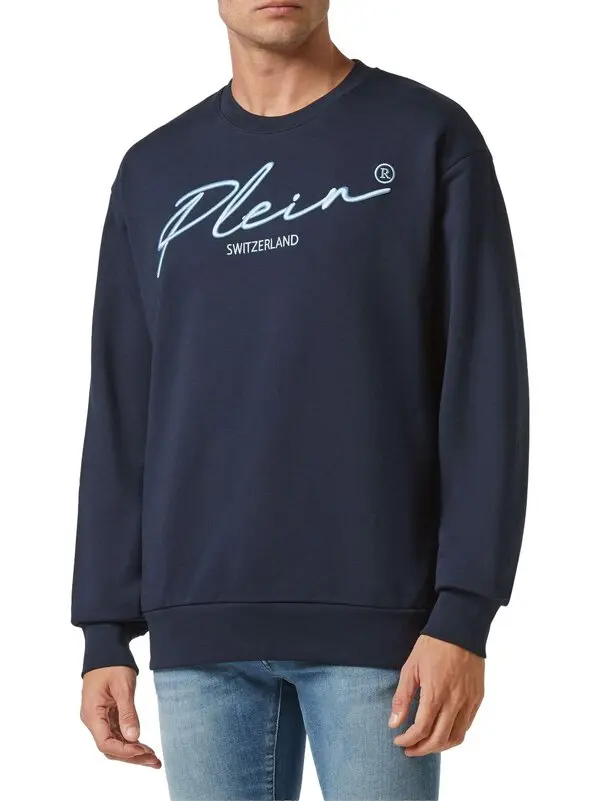 Philipp Plein Crewneck Sweatshirt - Blue