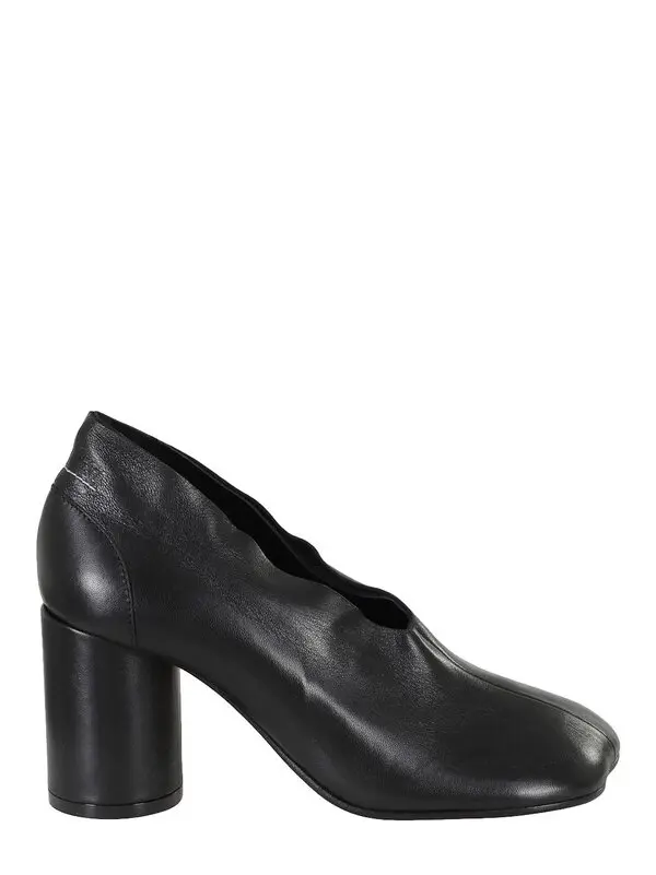 MAISON MARGIELA Leather Heeled Shoes - Black