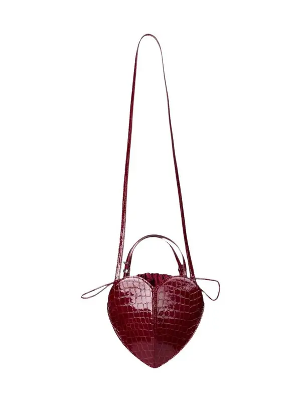 ROTATE BY BIRGER CHRISTENSEN Heart-shaped Crossbody Bag - Brown