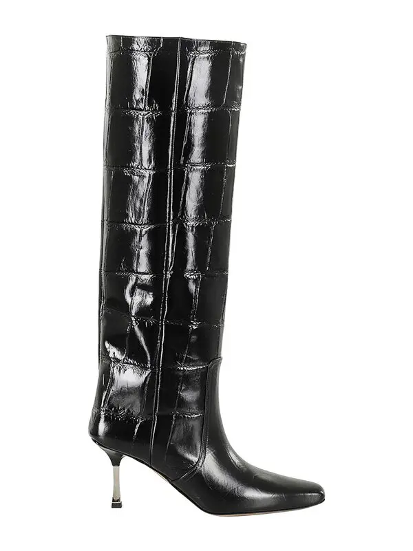 Paris Texas Knee High Boots - Black