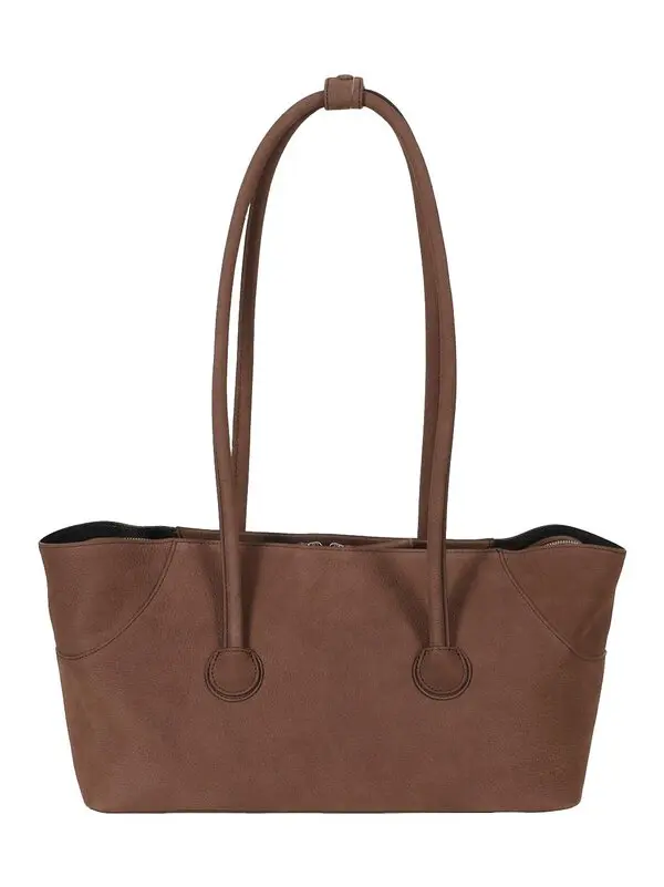 MARGESHERWOOD Leather Shoulder Bag - Brown