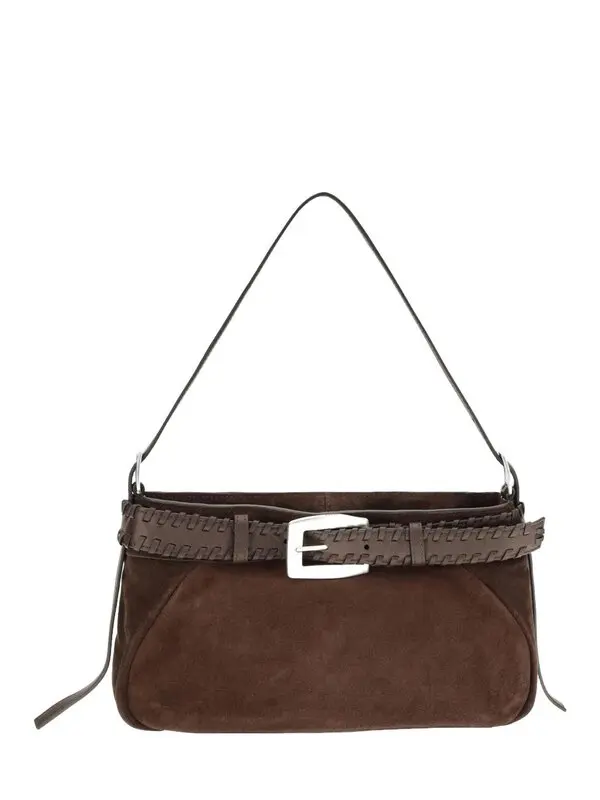 Staud Shoulder Bag - Coffee