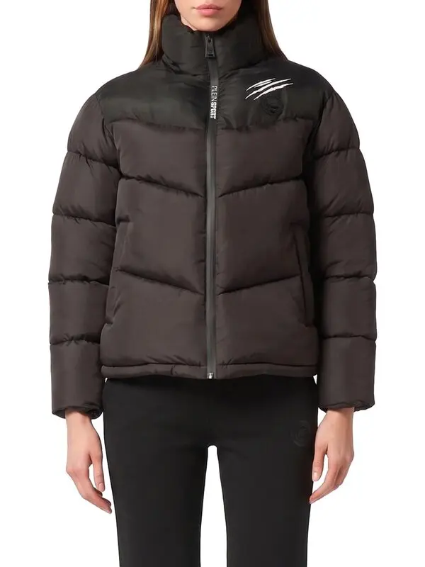 PLEIN SPORT Puffer Jacket - Black
