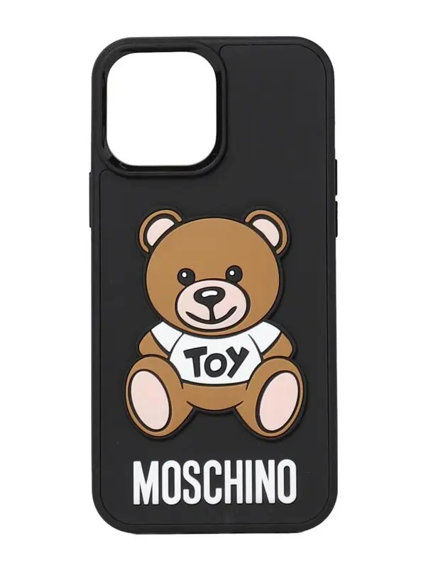 Moschino Teddy Bear Iphone Case - Black