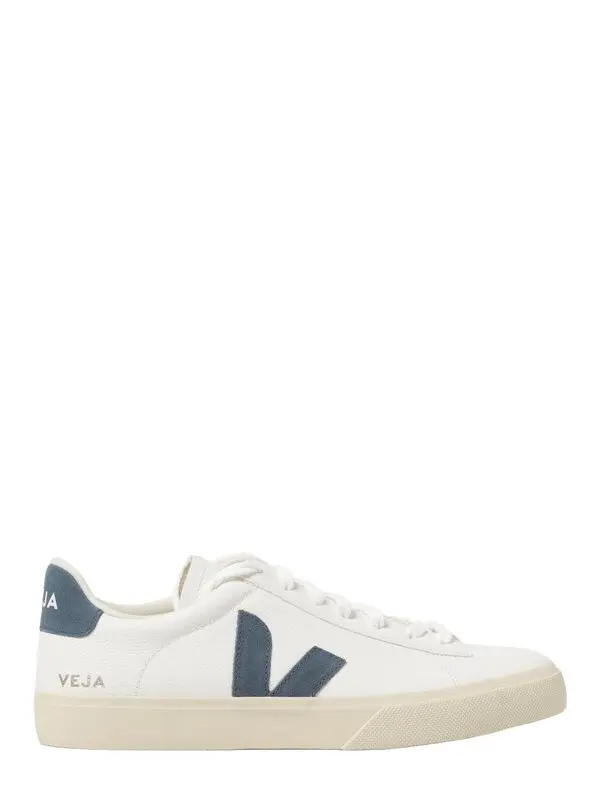 VEJA Leather Lace-up Sneakers - White