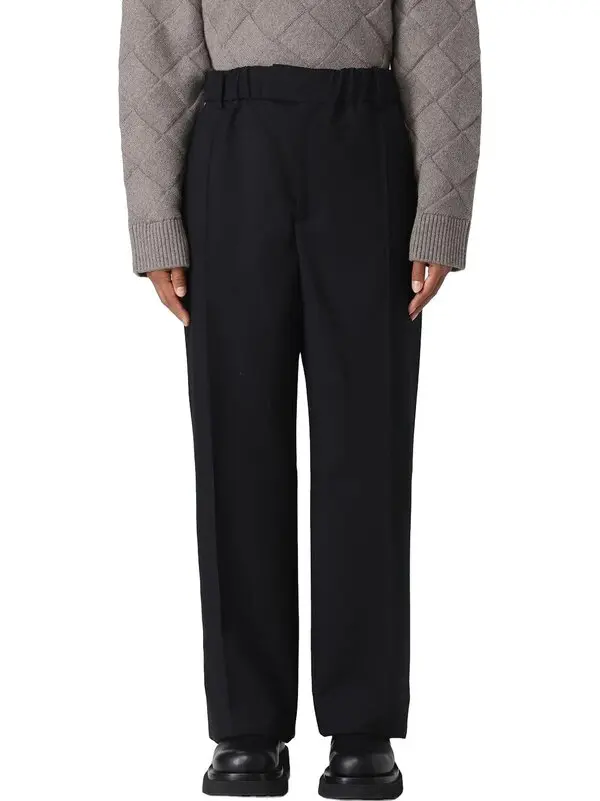 Bottega Veneta Twill Pants - Black
