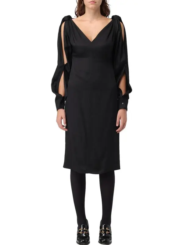 Bottega Veneta Midi Dress - Black