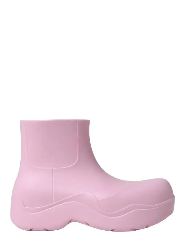 Bottega Veneta Puddle Boots In Biodegradable Rubber - Pink
