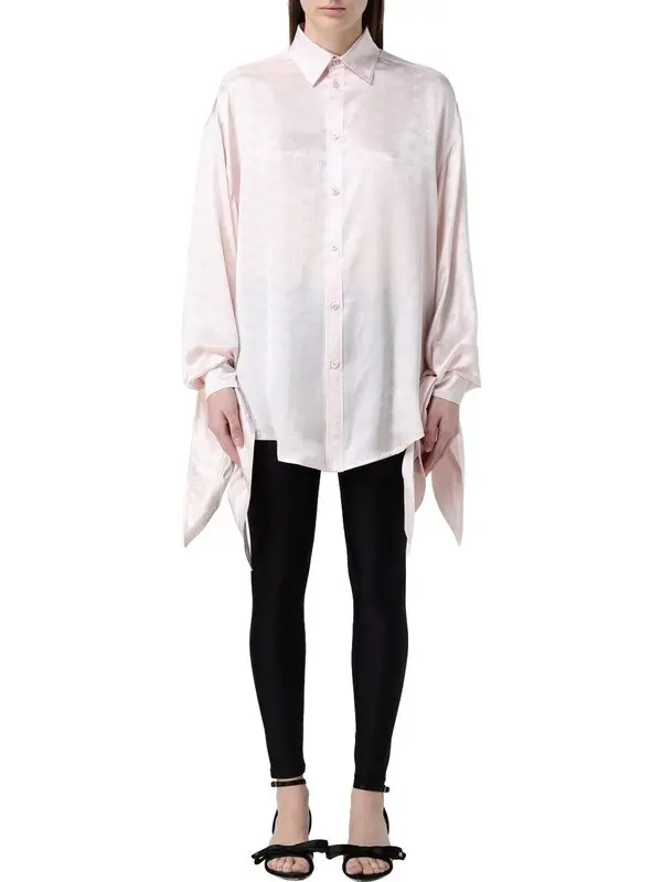 Balenciaga Oversized Shirt - Pearl