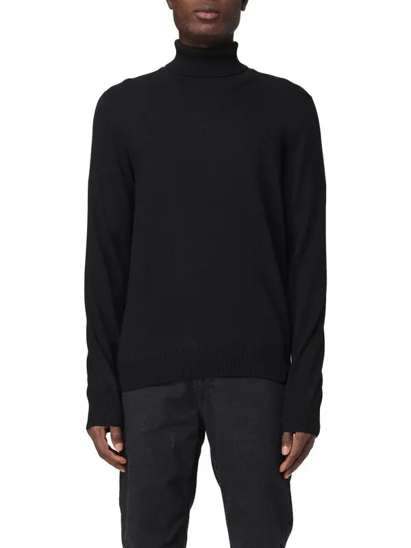 FAY Turtleneck Sweater - Black