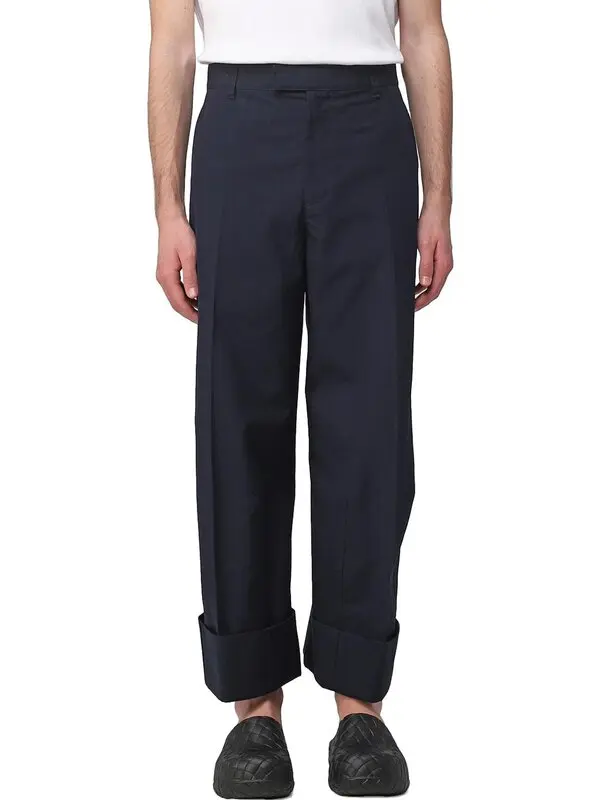 Bottega Veneta Cotton Pants - Blue