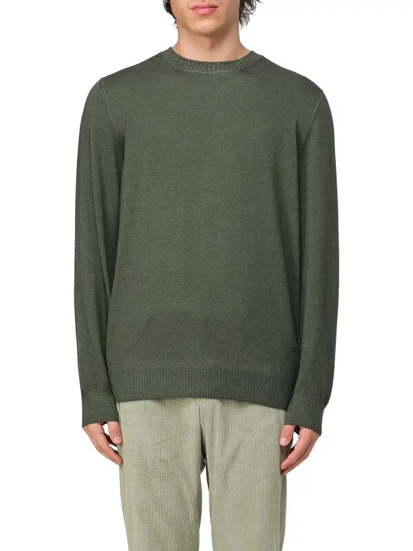 FAY Crew Neck Pullover - Green