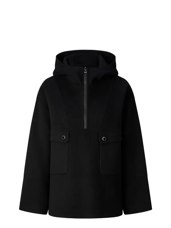 Bogner Trixie Hooded Wool Sweatshirt - Black