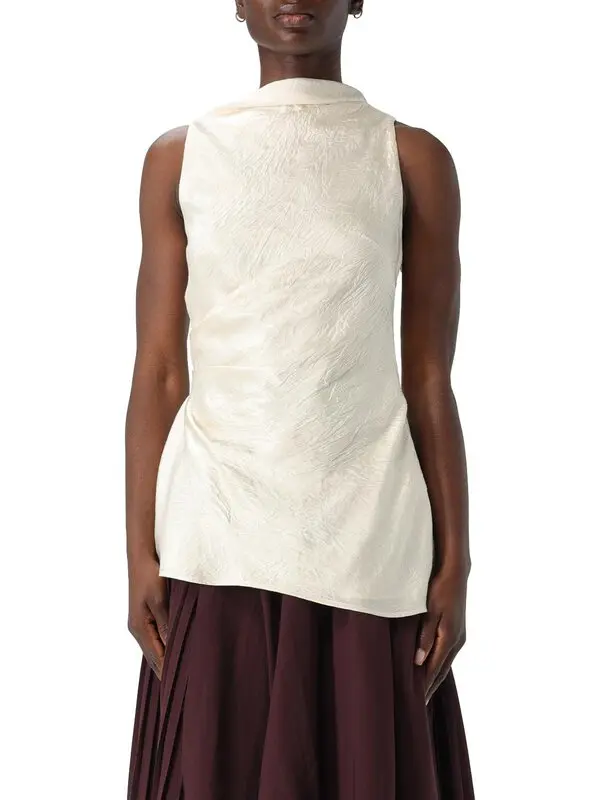 Alexander McQueen Sleeveless Top - Pearl